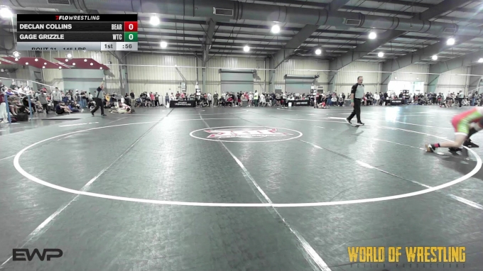 145 lbs Round Of 16 - Declan Collins, Bear Cave vs Gage Grizzle, WTC