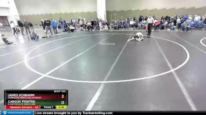 74 lbs Quarterfinal - Carson Piontek, X-Factor Elite Wrestling vs James ...