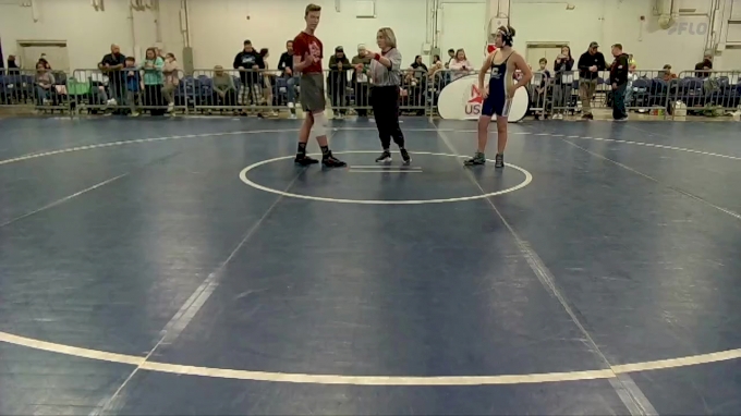 130-140 lbs Round 1 - George Weinstein, North Carolina vs Walter ...