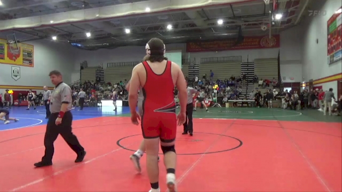 285 lbs Champ. Round 3 - Ian Rutherford, Granville vs Kenny Walker, Perry