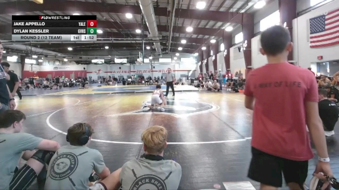 103 lbs Round 2 (12 Team) - Dylan Kessler, Garnet Valley vs Jake ...