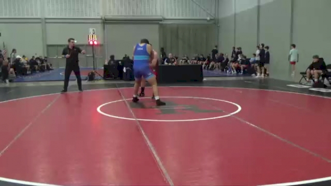 285 lbs Round 2 (8 Team) - Joshua Terrill, Michigan Blue vs Dominic ...