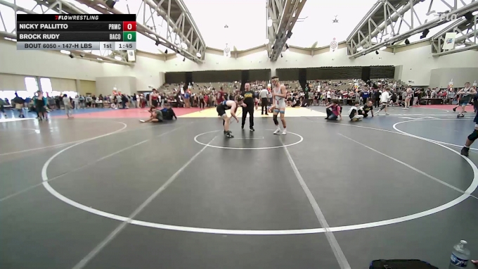 147-H lbs Quarterfinal - Nicky Pallitto, Paramus Catholic vs Brock Rudy ...