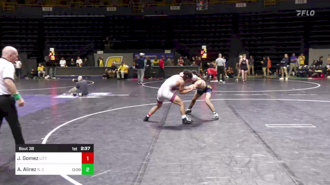 141 lbs Round Of 32 - Jayden Gomez, Little Rock vs Andrew Alirez, N ...