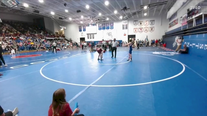 110 lbs Champ. Round 1 - Hunter Konegi, McCormick Jr. High vs Eddie ...