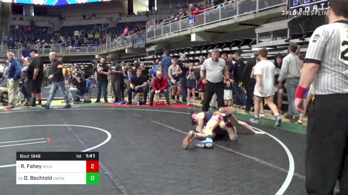 135 lbs Semifinal - Robert Mason Fahey, Wilkes-Barre vs Decker Bechtold ...