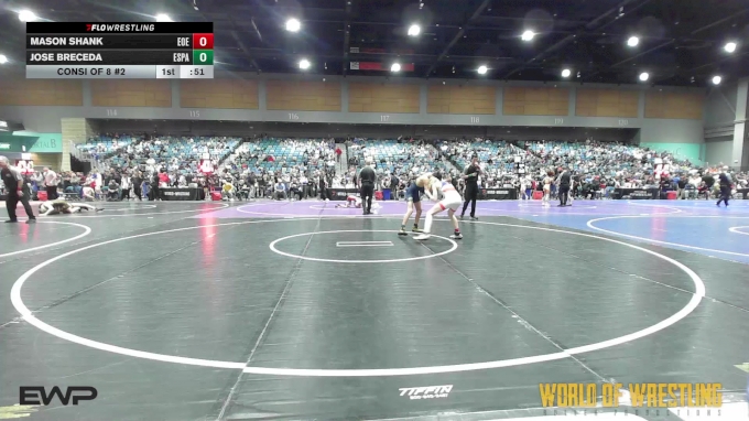 105 lbs Consi Of 8 #2 - Mason Shank, Eastern Oregon Elite vs Jose ...