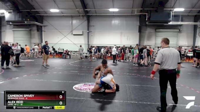 132 lbs Placement (4 Team) - Alex Reid, Level Up 2 vs Cameron Spivey ...