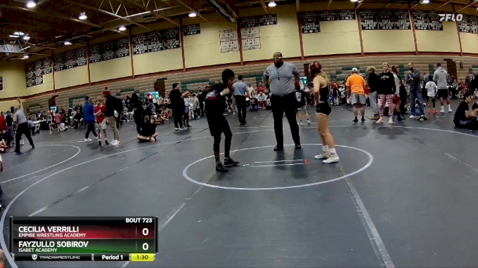 120 lbs Semifinal - Fayzullo Sobirov, Isabet Academy vs Cecilia ...