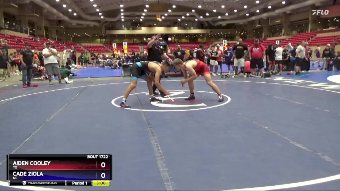 190 lbs 1st Place Match - Aiden Cooley, TX vs Cade Ziola, NE