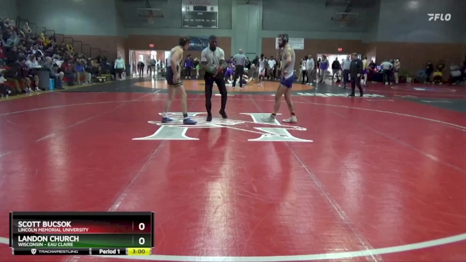 149 lbs Cons. Round 3 - Scott Bucsok, Lincoln Memorial University vs ...