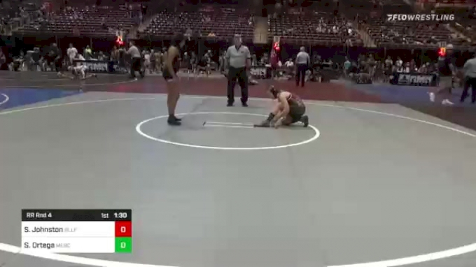 116 lbs Rr Rnd 4 - Shelby Johnston, Team Real Life vs Sara Ortega ...