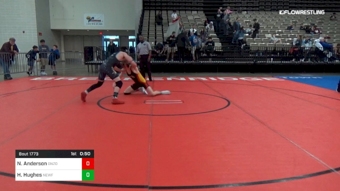147 lbs Consi Of 16 #1 - Nicholas Anderson, Gonzo Training vs Hunter ...