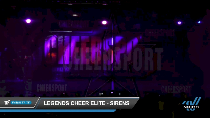 Legends Cheer Elite - Sirens [2022] 2022 CHEERSPORT National ...