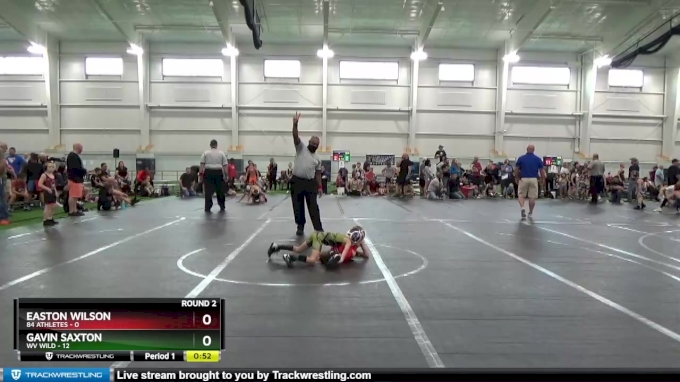 48 lbs Round 2 (3 Team) - Gavin Saxton, WV Wild vs Easton Wilson, 84 ...