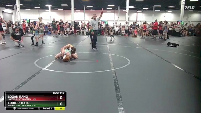 76 lbs 3rd Place Match - Eddie Ritchie, Mayfield Mat Academy vs Logan ...