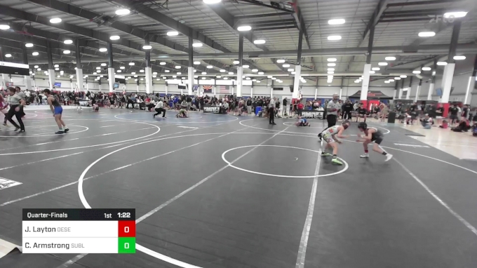 78 lbs Quarterfinal - Jax Layton, Desert Dogs WC vs Cruz Armstrong ...
