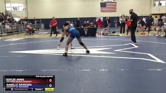 116 lbs 5th Place Match - Isabelle Asuncion, University Of Providence ...