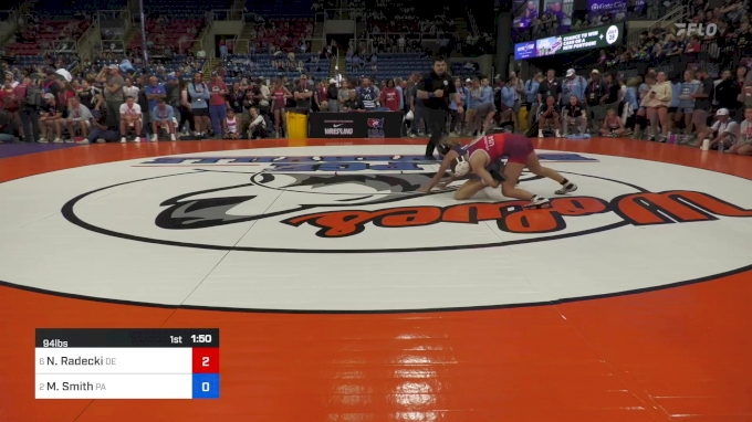 94 lbs Semis - Natalie Radecki, DE vs Makayla Smith, PA