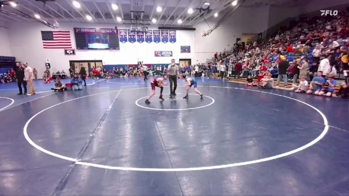 85 lbs Champ. Round 1 - Grayson Marcotte, CY Middle School vs Oliver ...