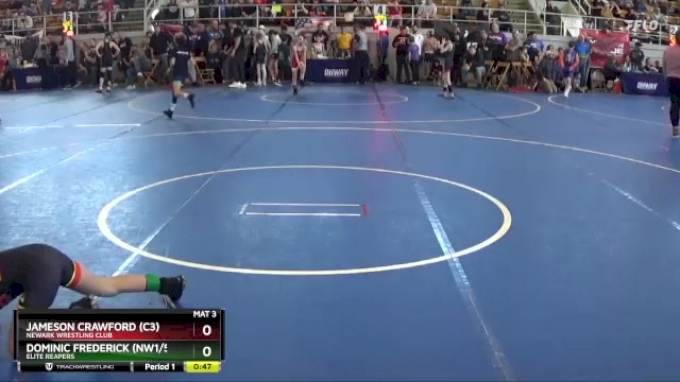 77 lbs Cons. Round 5 - Jameson Crawford (c3), Newark Wrestling Club vs ...