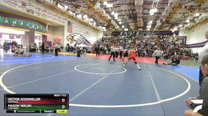 190 Boys Semifinal - Mason Walsh, Carlsbad vs Victor Gosswiller, Valhalla