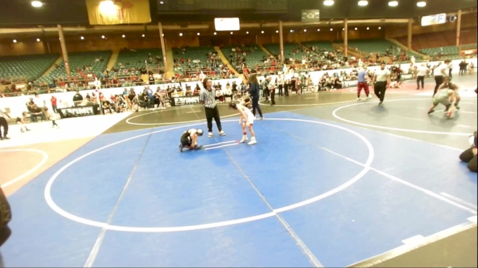 58 lbs Semifinal - Rudy McAllister, Juggernaut Wrestling Club vs Adrian ...