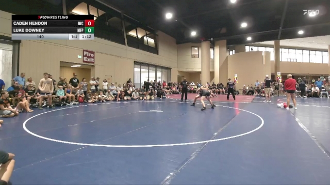 140 lbs Round 1 (6 Team) - Luke Downey, MF Purge vs Caden Hendon ...