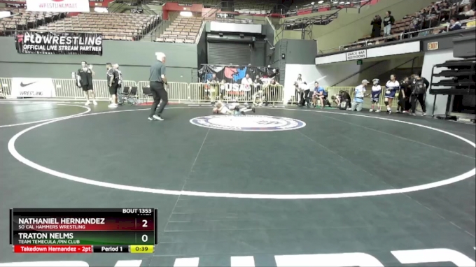 78 lbs Cons. Round 3 - Traton Nelms, Team Temecula /Pin Club vs ...