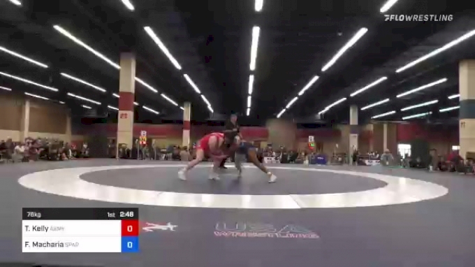 76 kg Quarterfinal - Tristan Kelly, Army (WCAP) vs Faith Macharia ...