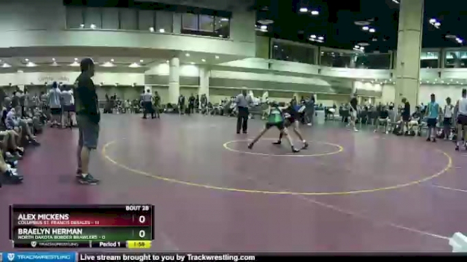 120 lbs Round 6 (10 Team) - Braelyn Herman, North Dakota Border ...