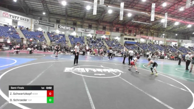 70 lbs Semifinal - Zaydean Schwartzkopf, Nebraska Elite WC vs Dalton ...