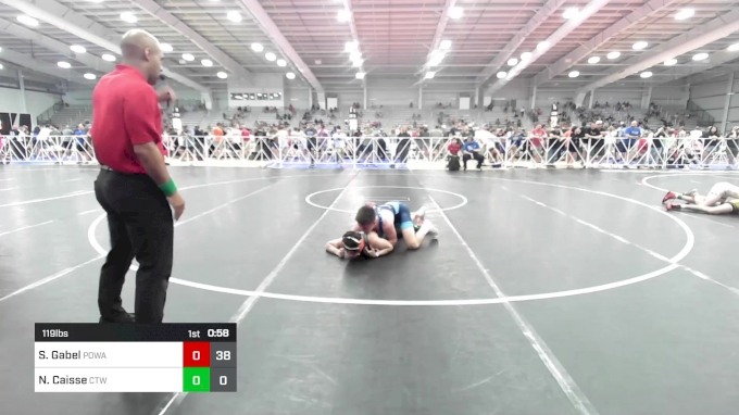 119 lbs Rr Rnd 2 - Stetson Gabel, POWA vs Noah Caisse, CTWHALE