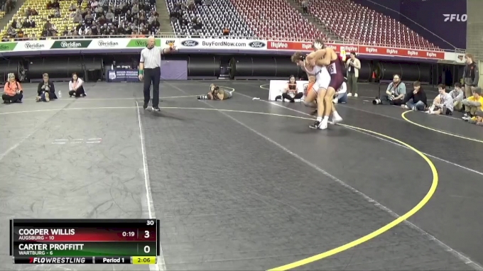 165 lbs Placement Matches (16 Team) - Carter Proffitt, Wartburg vs ...
