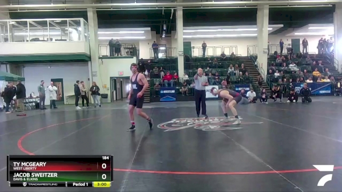 184 lbs Champ. Round 1 - Ty McGeary, West Liberty vs Jacob Sweitzer ...
