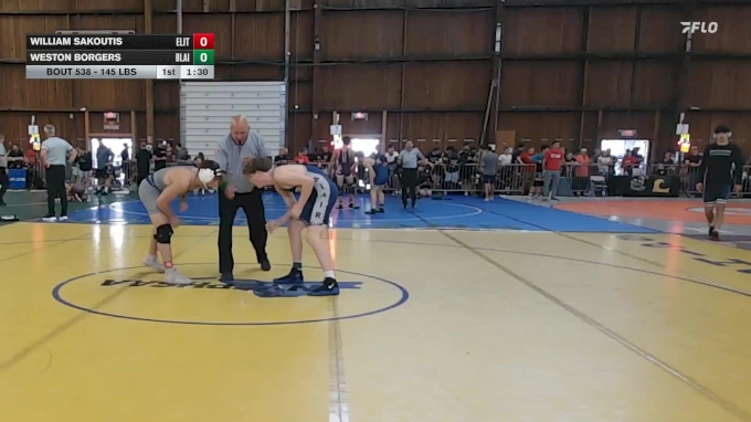 145 lbs Consi Of 4 - William Sakoutis, Elite Wrestling vs Weston ...