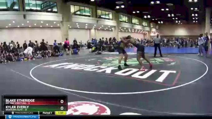 160 lbs Round 9 (10 Team) - Kyler Everly, Brawlers Elite vs Blake ...