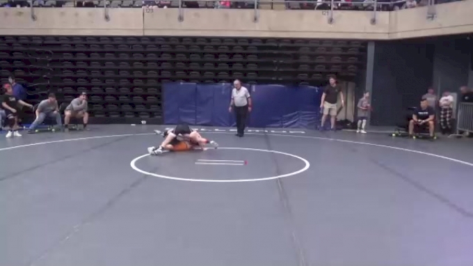 80 lbs Quarterfinal - John Boyd, Alexandria, PA vs Holden Abbott ...