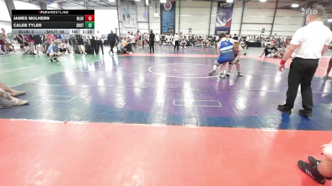 285 lbs Rr Rnd 2 - James Mulhern, Blue Wave 2 vs Caleb Tyler, Team ...