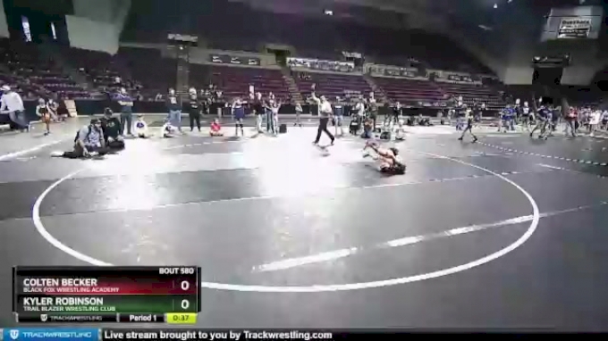 53 lbs Round 5 - Colten Becker, Black Fox Wrestling Academy vs Kyler ...