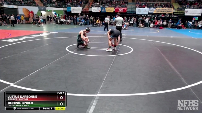 152 lbs Champ. Round 1 - Justus Darbonne, Thunder Mountain vs Dominic ...