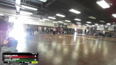 106 lbs Champ. Round 3 - Xavier Garcia, Clovis West vs Samuel Jimenez ...