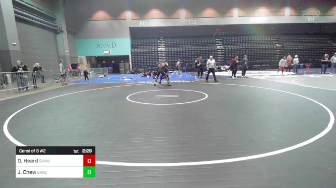 149 lbs Consi Of 8 #2 - Darnai Heard, Grand View vs Jonah Chew, Embry ...