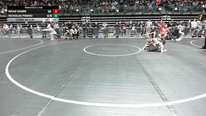105 lbs Consi Of 8 #1 - Brian Danbe, Red Nose vs Nicholas Pierro, Olympic