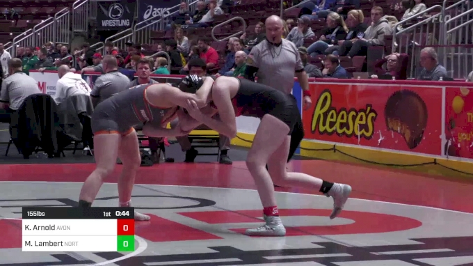 155 lbs Consi Of 4 - Kaitlynn Arnold, Avon Grove-G vs Mylea Lambert ...