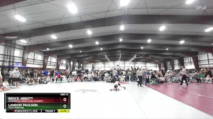 54 lbs Champ. Round 1 - Landon Paulson, Team Prestige vs Brock Abbott ...