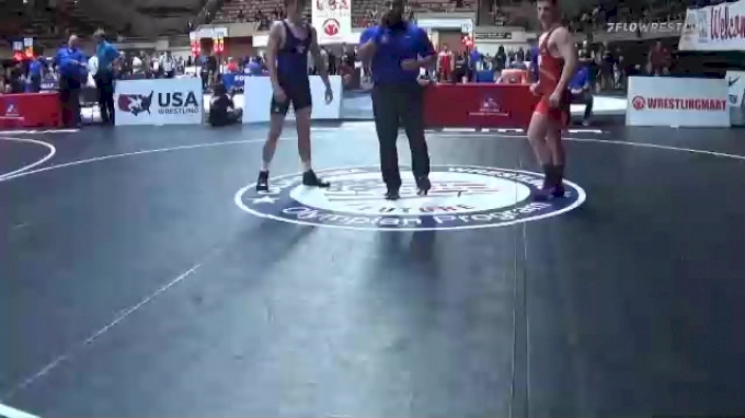 160 lbs Champ. Round 1 - Travis Grace, Daniel Cormier Wrestling Club vs ...