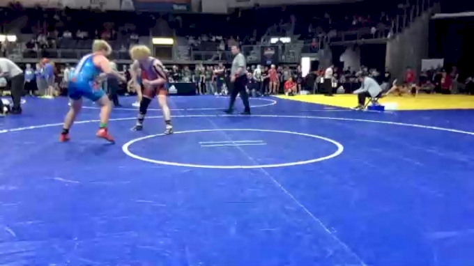 218 lbs Final - Jacob Sullivan, DC Gold vs Elijah Mathis, Bobcat ...