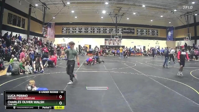 53 lbs Round 2 - Luca Perino, Eastside Youth Wrestling vs Charles ...