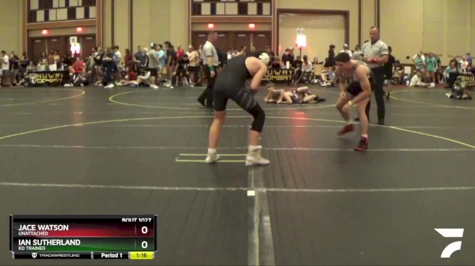 167 lbs Cons. Round 1 - Ian Sutherland, Kd Trained vs Jace Watson ...